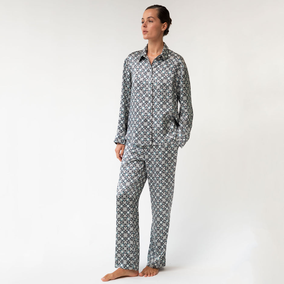 Luxury Silk Pyjamas for Women | PJ Sets: Silk Shirts, Pants, Shorts ...