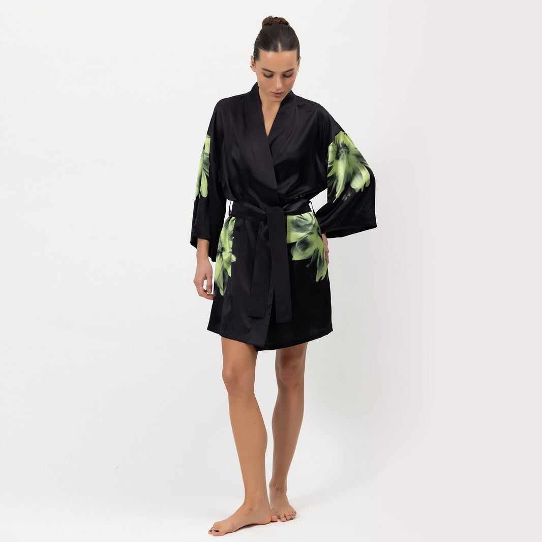 SILK ROBE for Women | Silk Dressing Gowns | Nokaya – NOKAYA